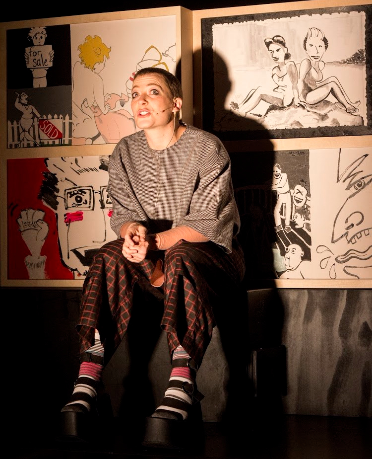 Jemma Kahn takes you into the mouth of the wolf like the theatre ...