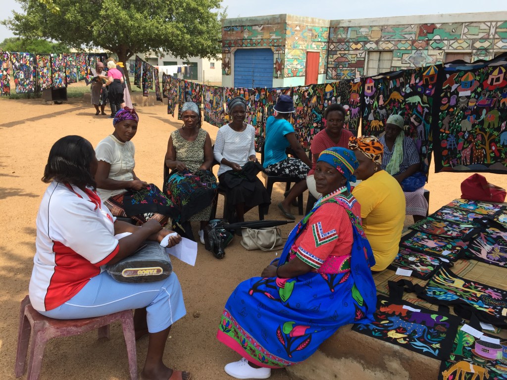 Women Capture their Stories with Needle and Thread – De Beer Necessities