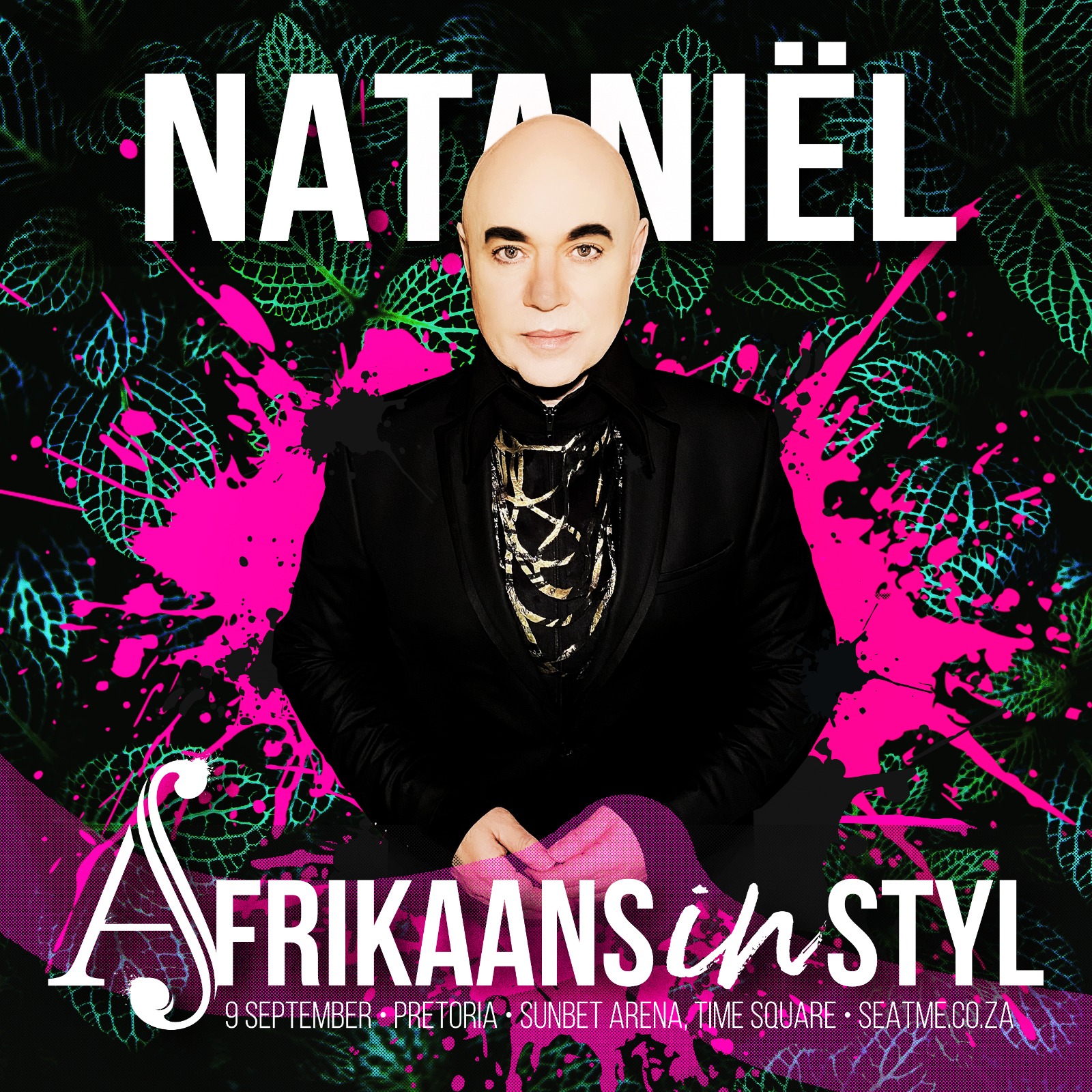 WHILE SHIMMERING IN GLITTER AND GOLD NATANIËL WILL BE TRIPPING THE ...