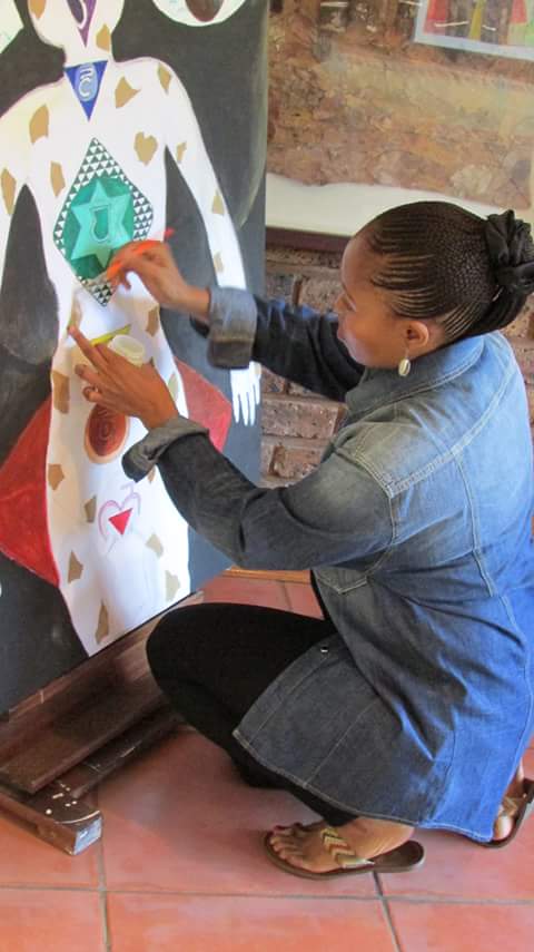 BONGI BENGU COLOURS THE WORLD BRIGHTLY WITH HER ART, HER LAUGHTER AND ...