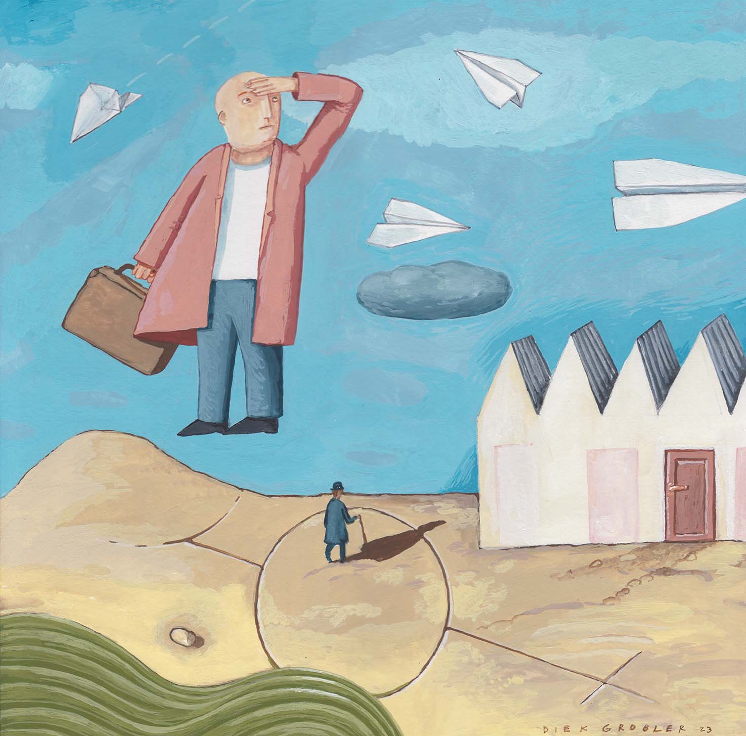 THE COLOURFUL MERRY-GO-ROUND OF ARTIST DIEK GROBLER’S CREATIVE WORLD ...